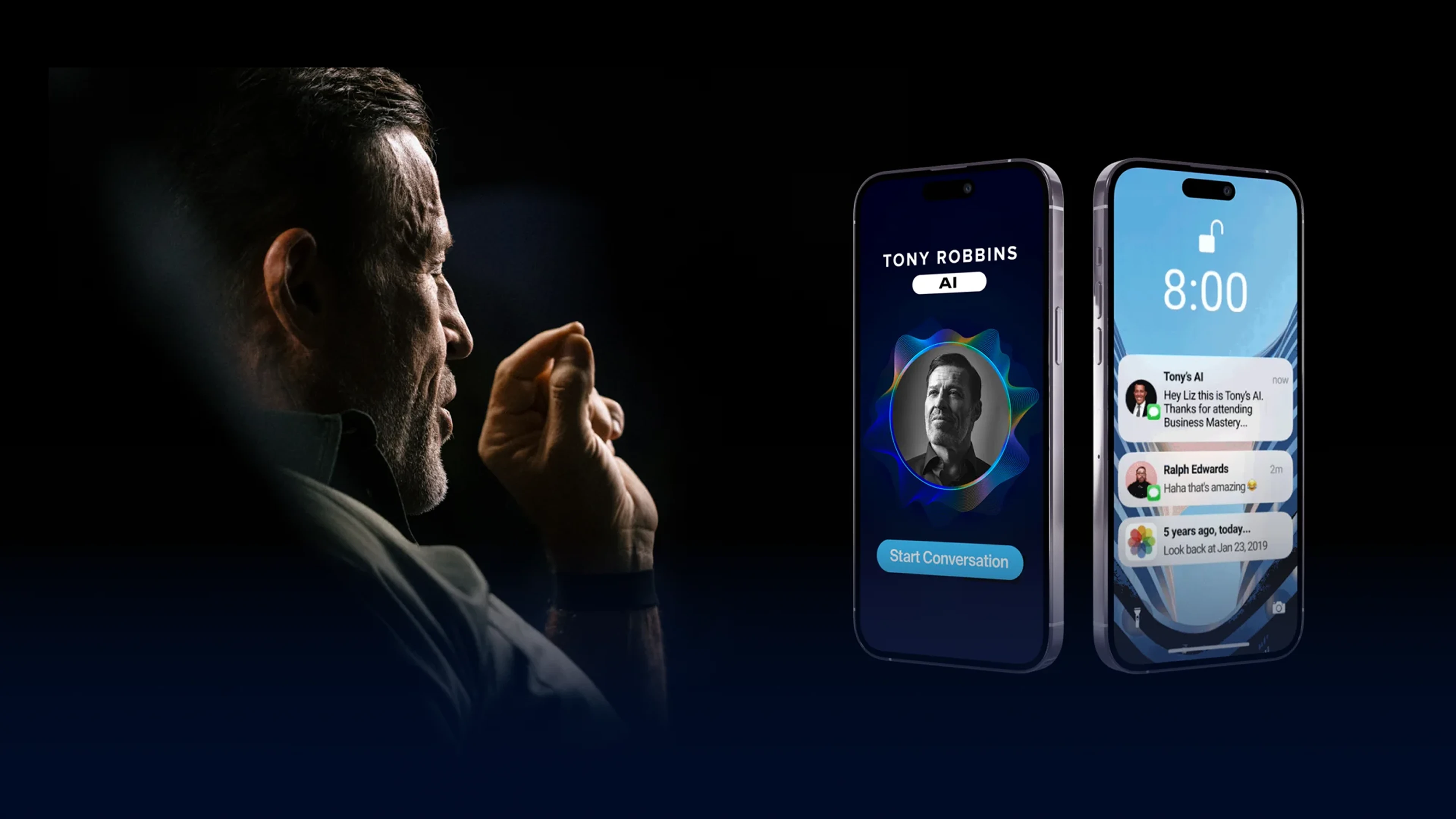 Tony Robbins launches real-time AI coaching in his own voice with Steno.ai and ElevenLabs