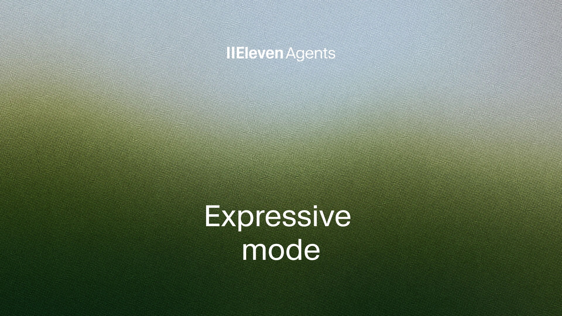 Introducing Expressive Mode for ElevenAgents