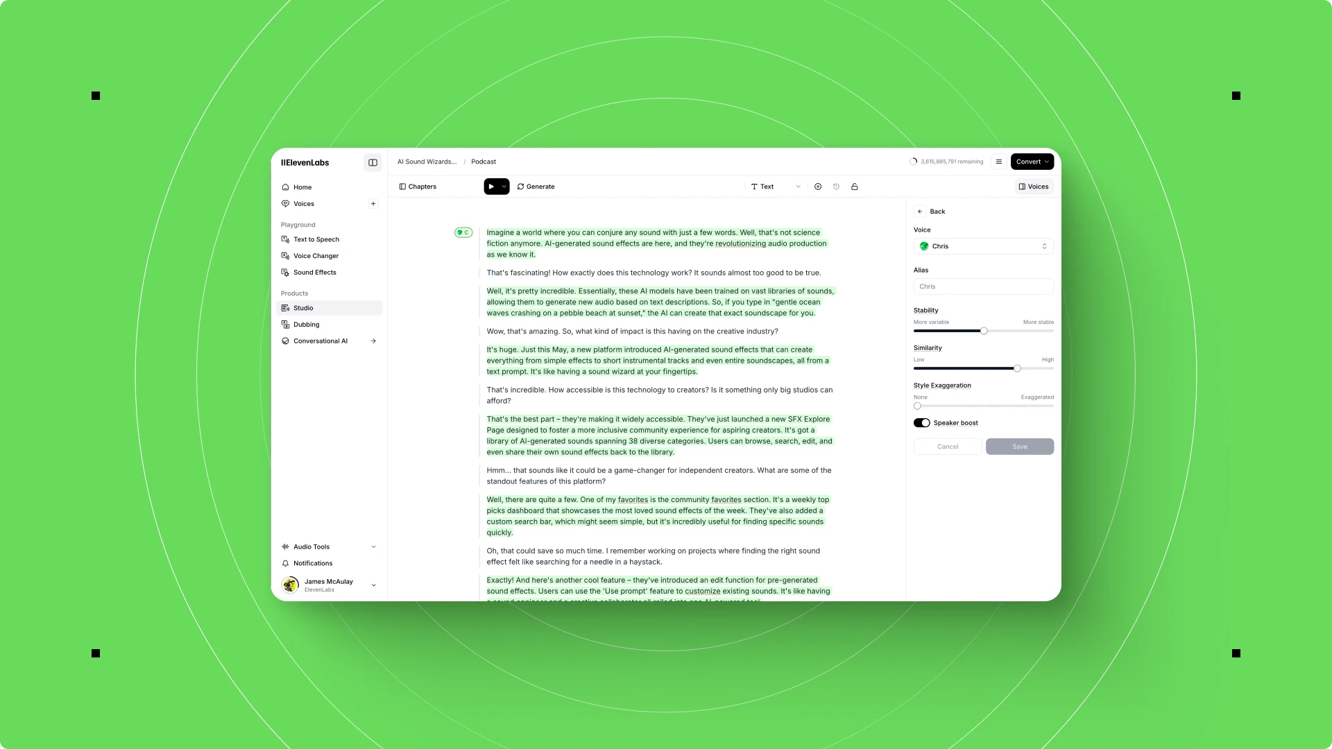 ElevenLabs — Studio is now available to everyone