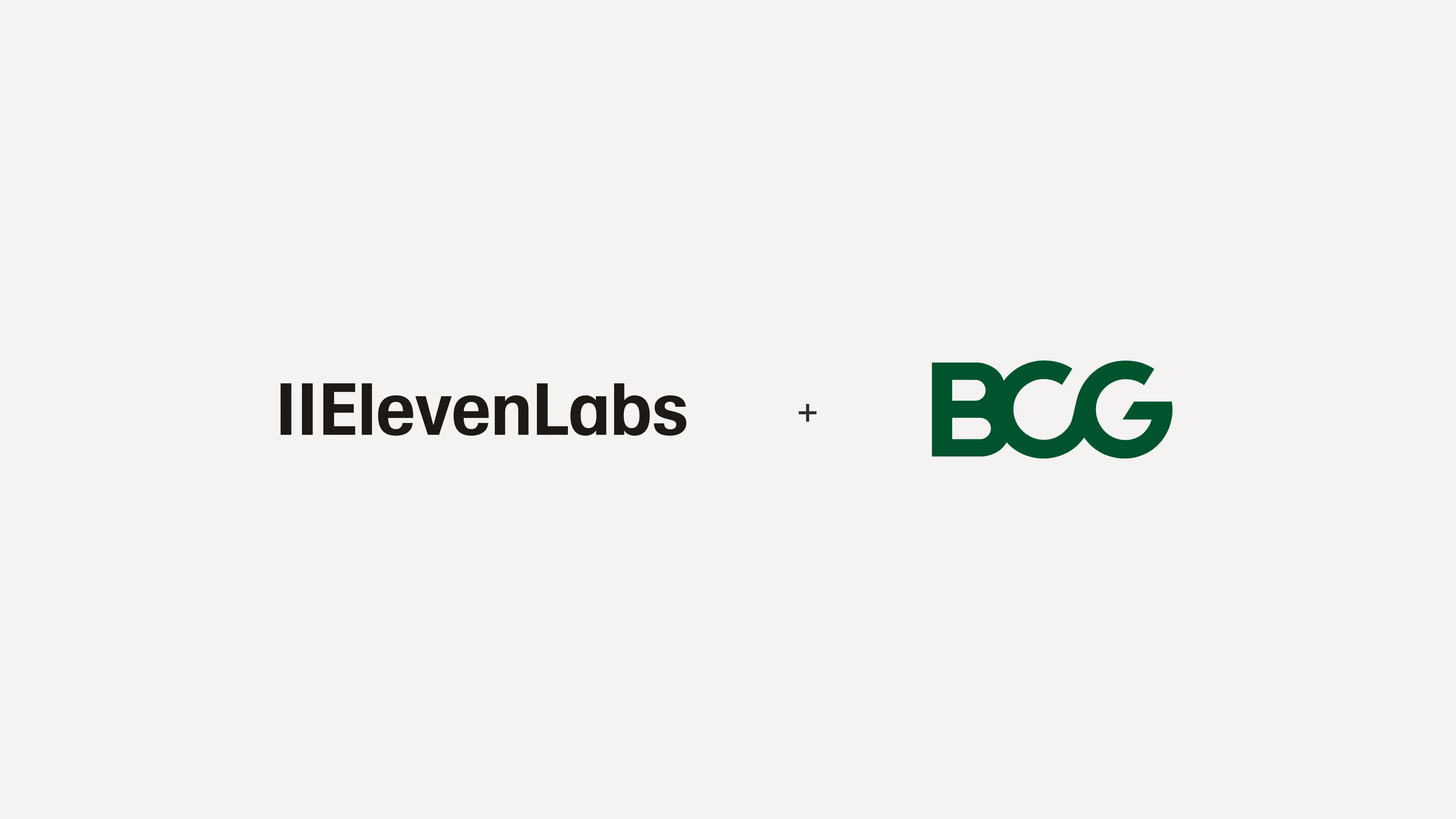 Partnering with BCG